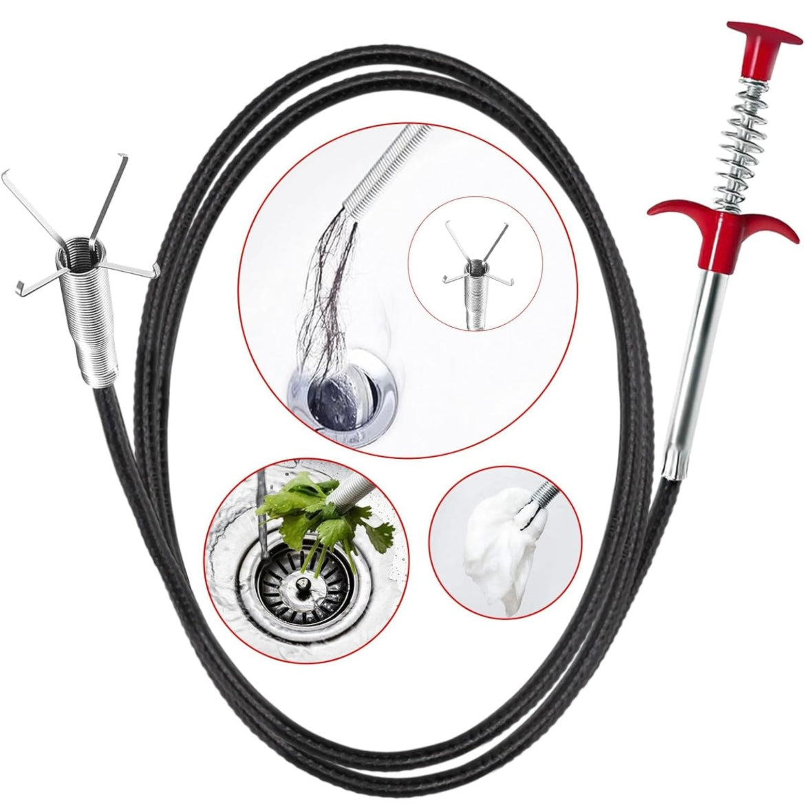 Zenlo™️ Stainless Steel Sewer Cleaning Tool (160CM) – ZENLO